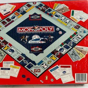 Hasbro | Games | Vintage Monopoly World Cup France 98 Edition Board ...